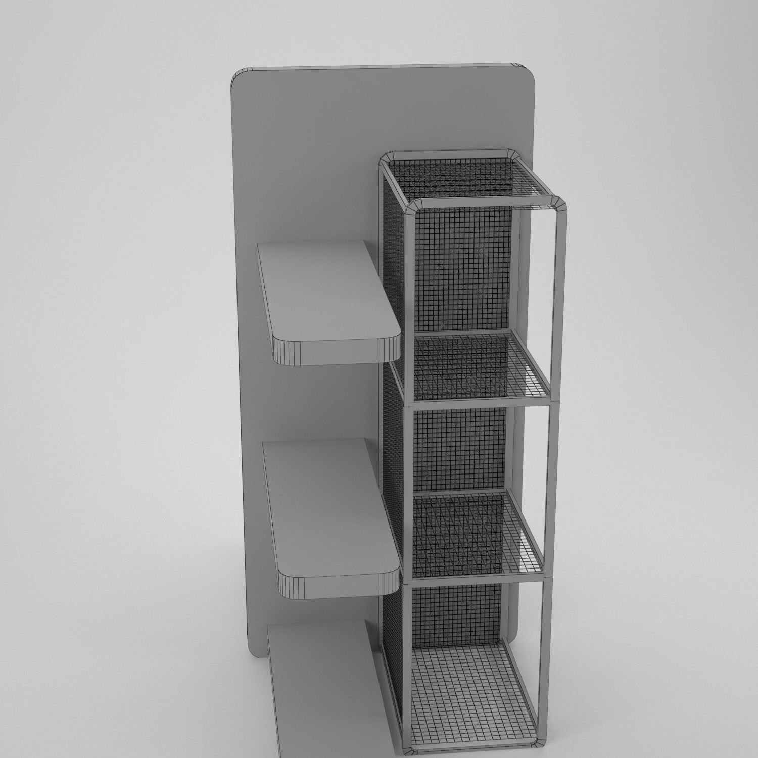 Shop Stand 3D model | CGTrader