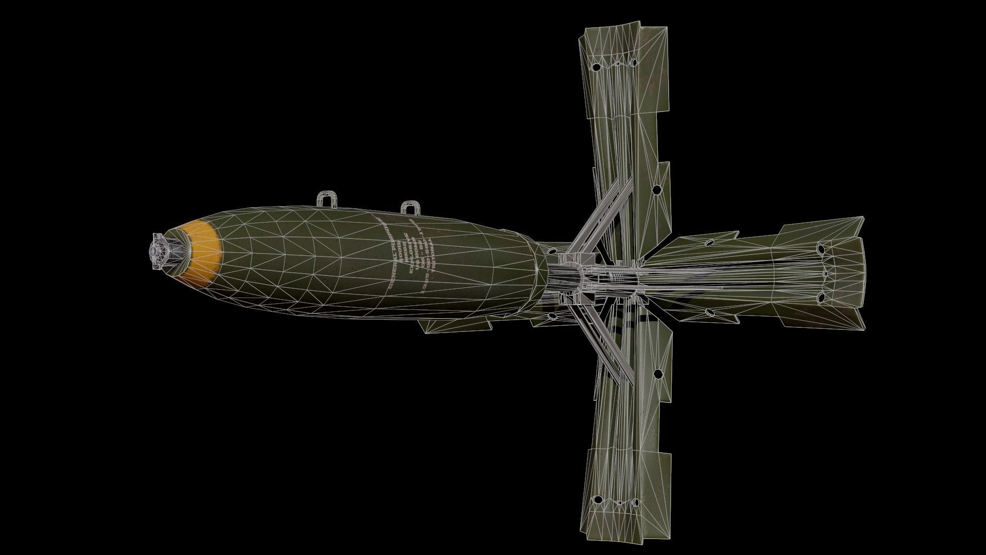 3D model Mk82 500lb Bomb VR / AR / low-poly | CGTrader