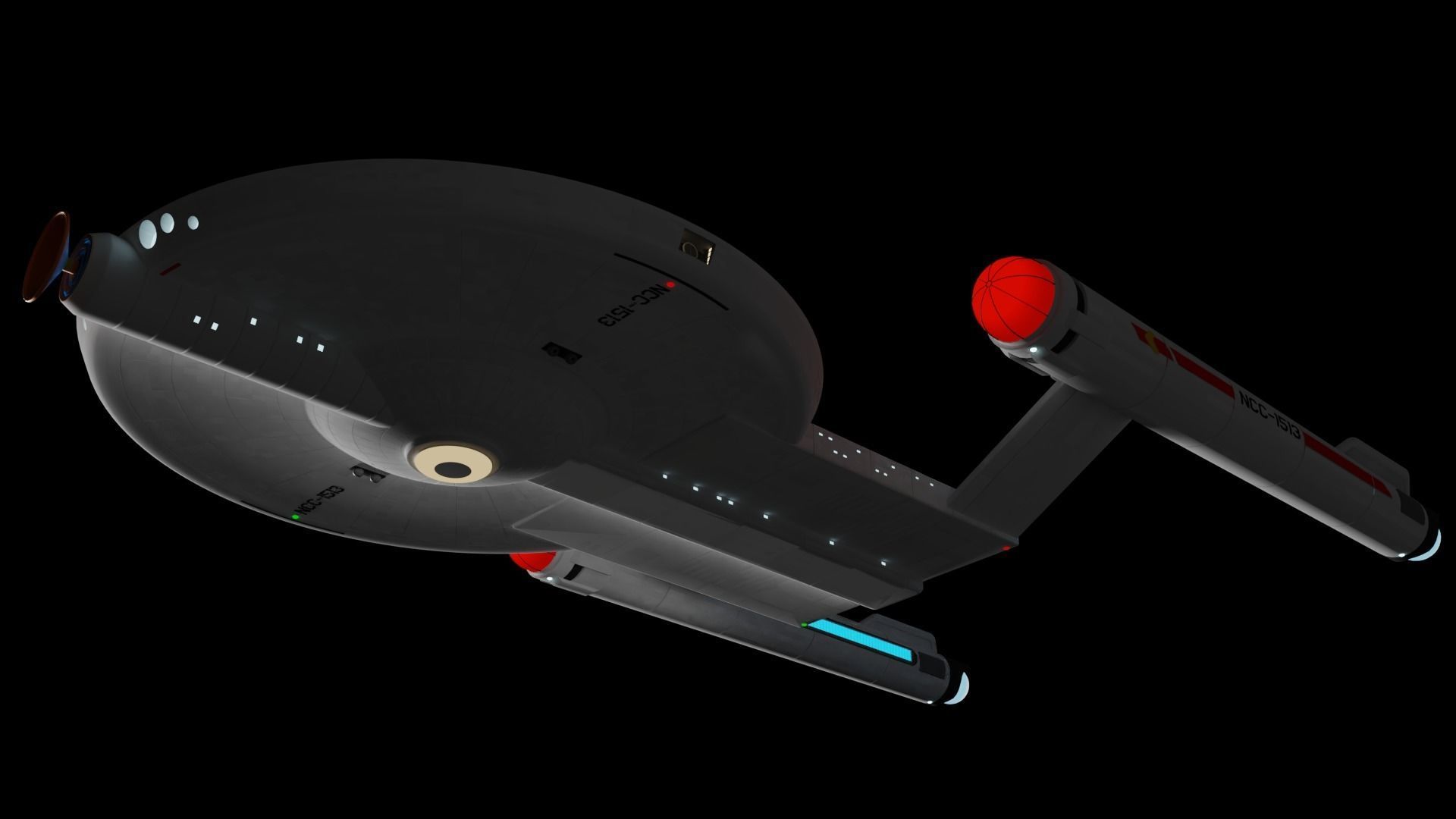 Arcturus Class Cruiser free 3D model | CGTrader