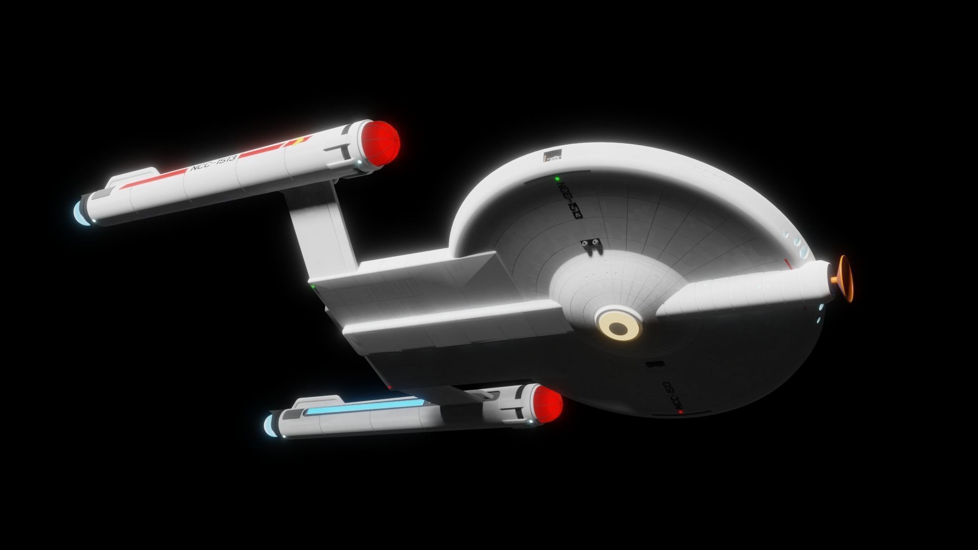 Arcturus Class Cruiser free 3D model | CGTrader