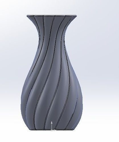3D STL Model Flower Vase 3D model 3D printable | CGTrader
