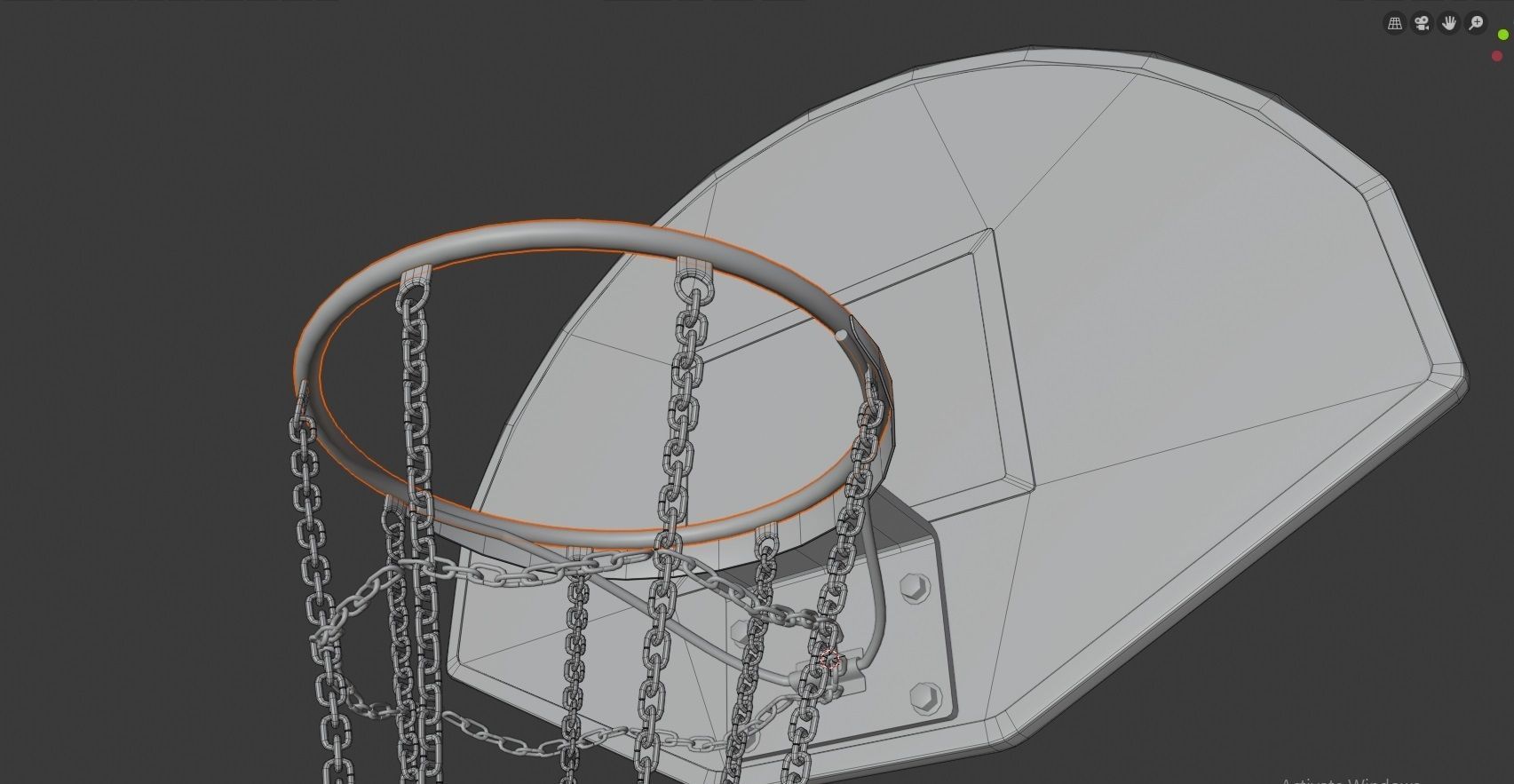 3D model Basketball Hoop VR / AR / low-poly | CGTrader