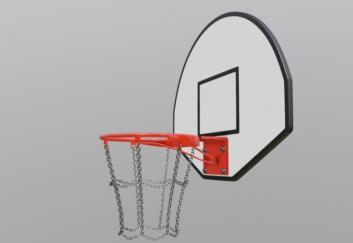 3D model Basketball Hoop VR / AR / low-poly | CGTrader