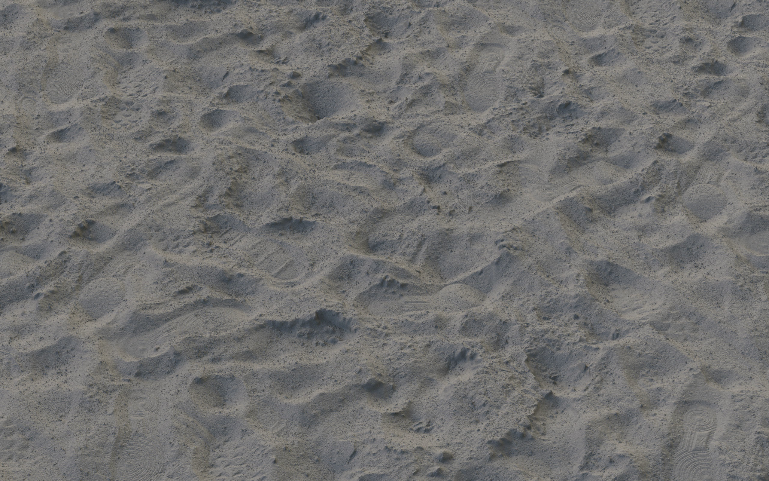 3D Scanned Seamless Sand Footprints free Texture | CGTrader