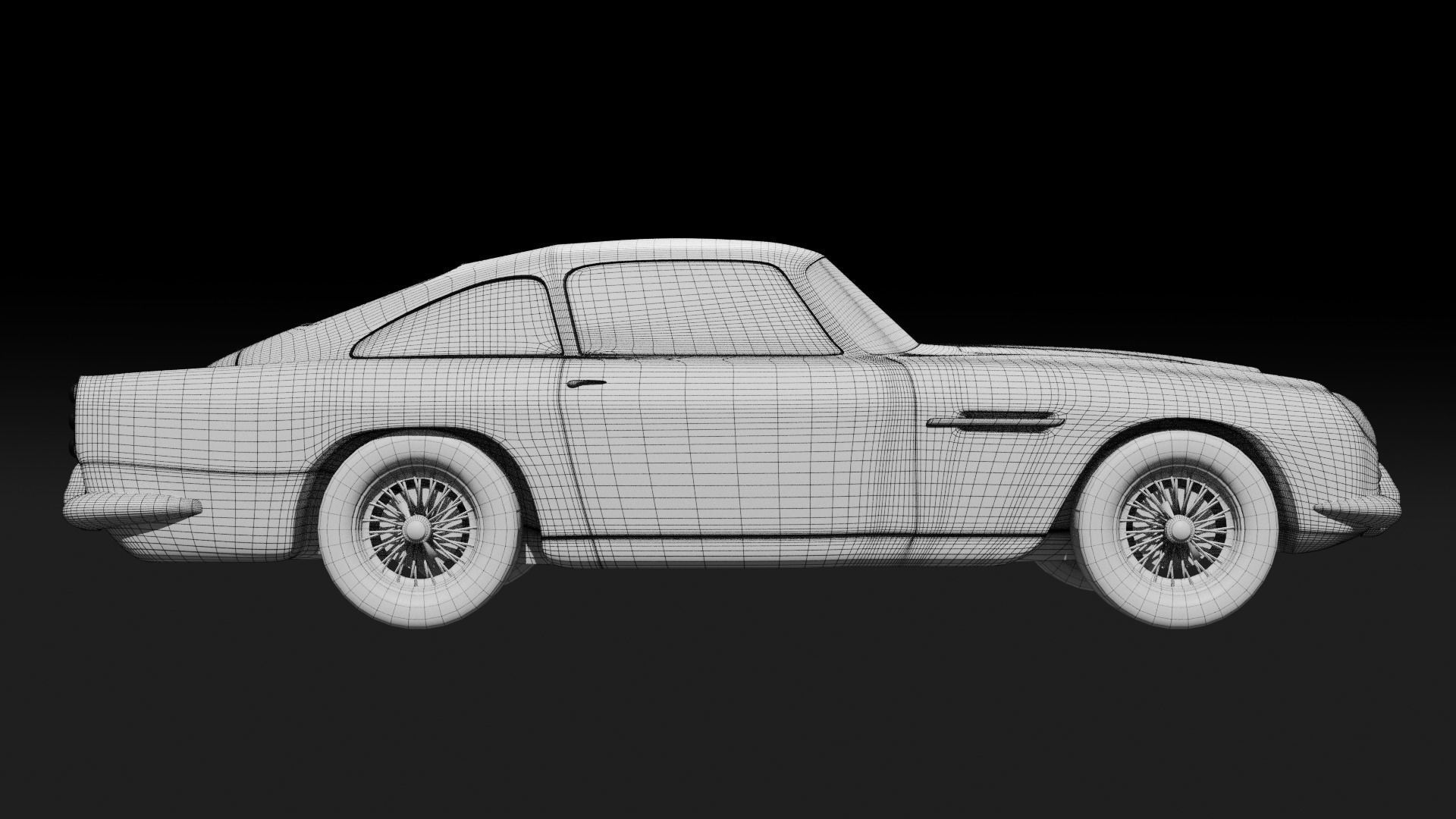 Aston Martin DB5 3d model 3D model | CGTrader