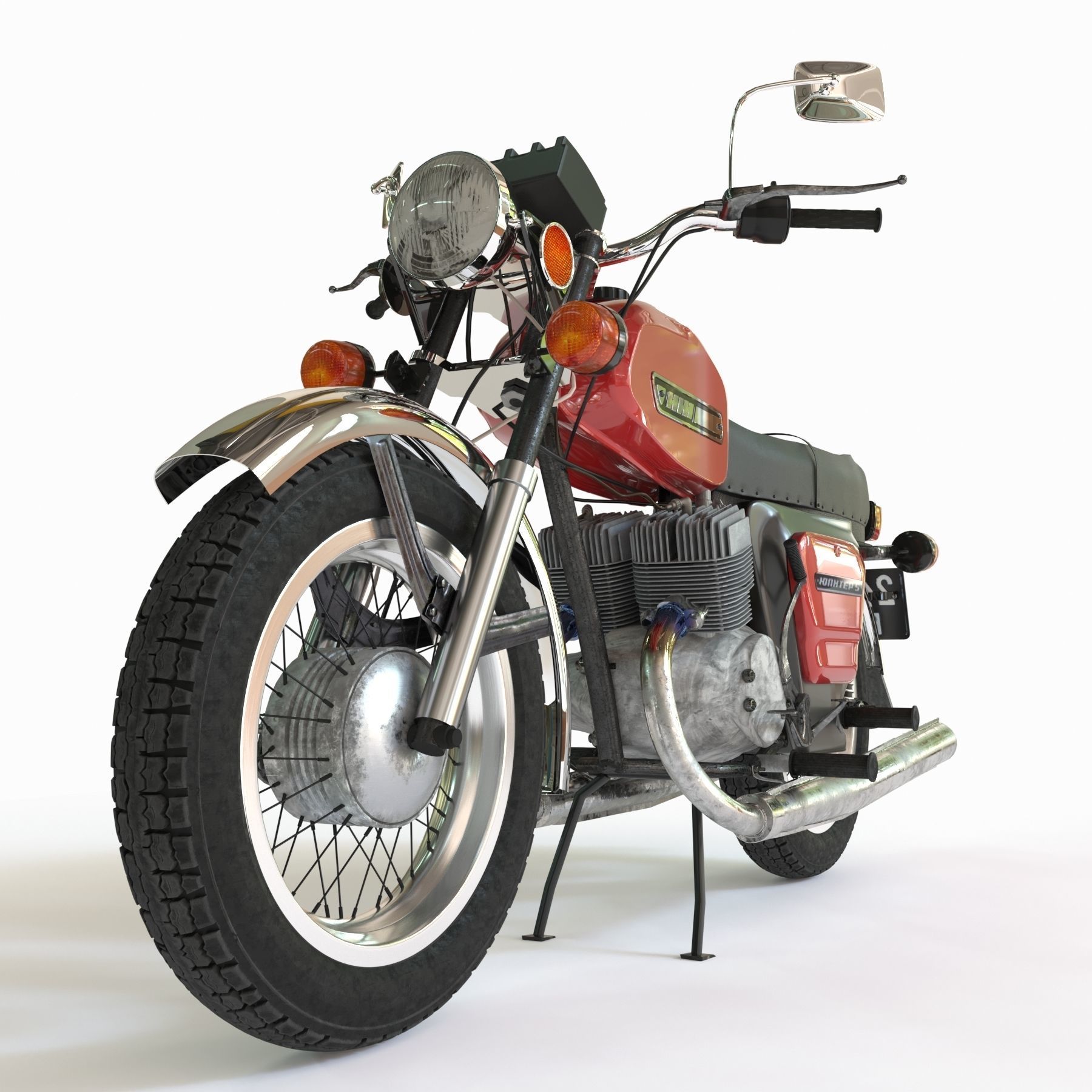 IZH Jupiter 5 3D model | CGTrader