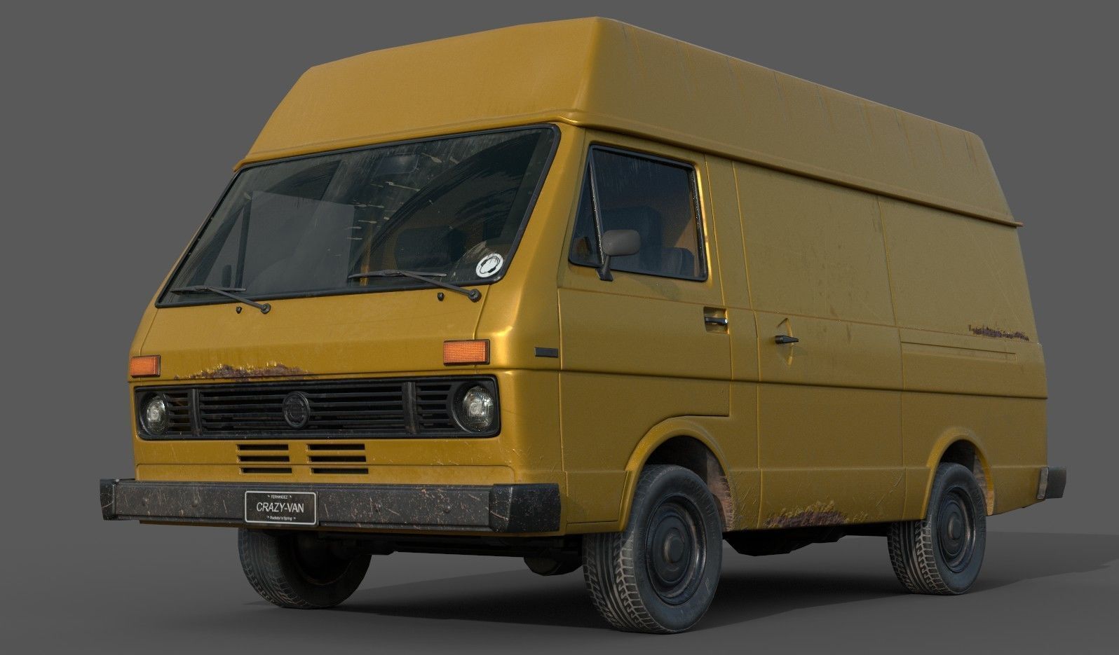 3D model Van Vehicle Pack for Unity 3D VR / AR / low-poly | CGTrader
