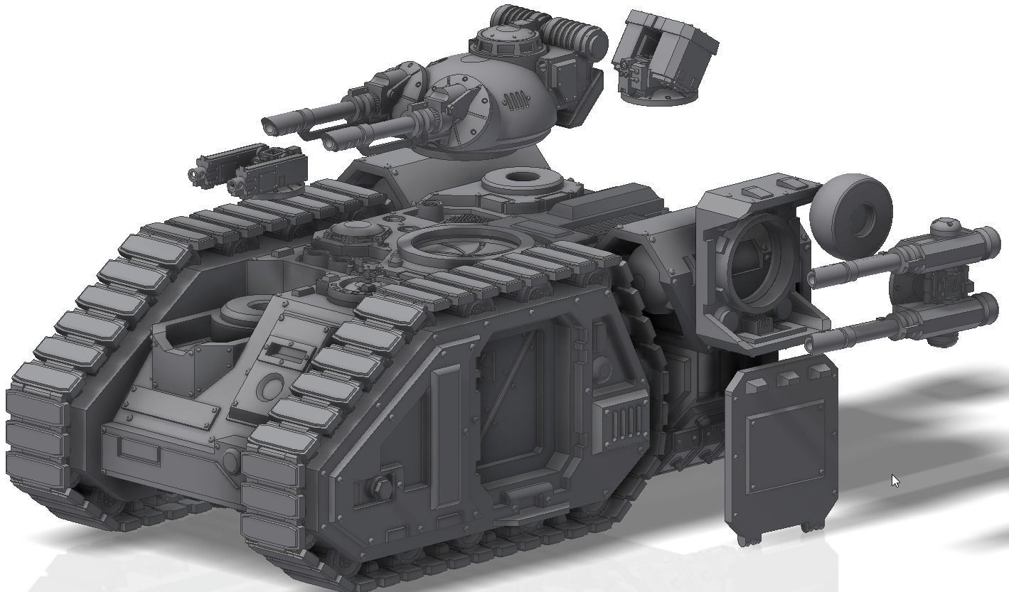 Tempest Knights - Heavy Assault Resistance Eliminator - HARE 3D model ...