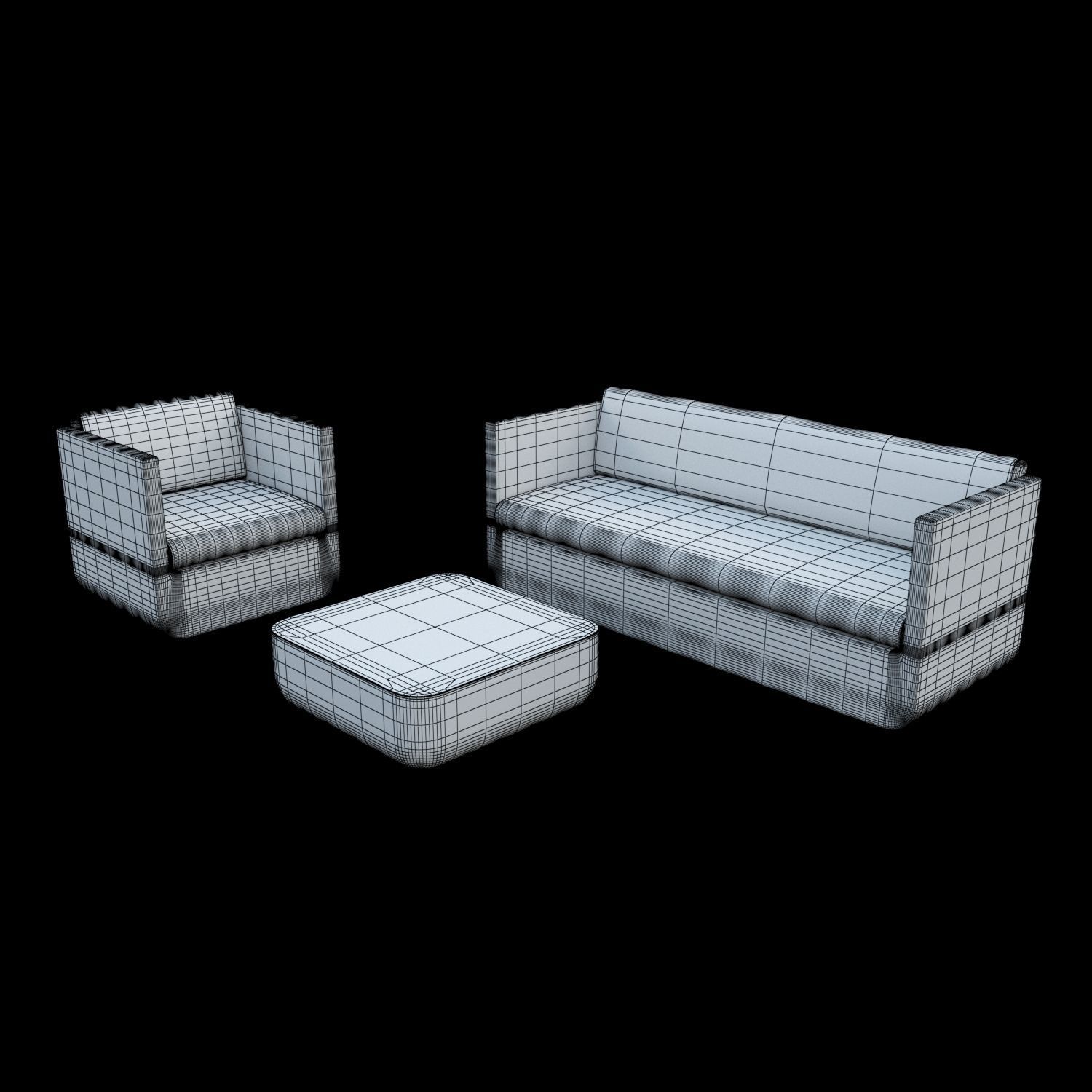 Vondo ULM Set 3D model | CGTrader