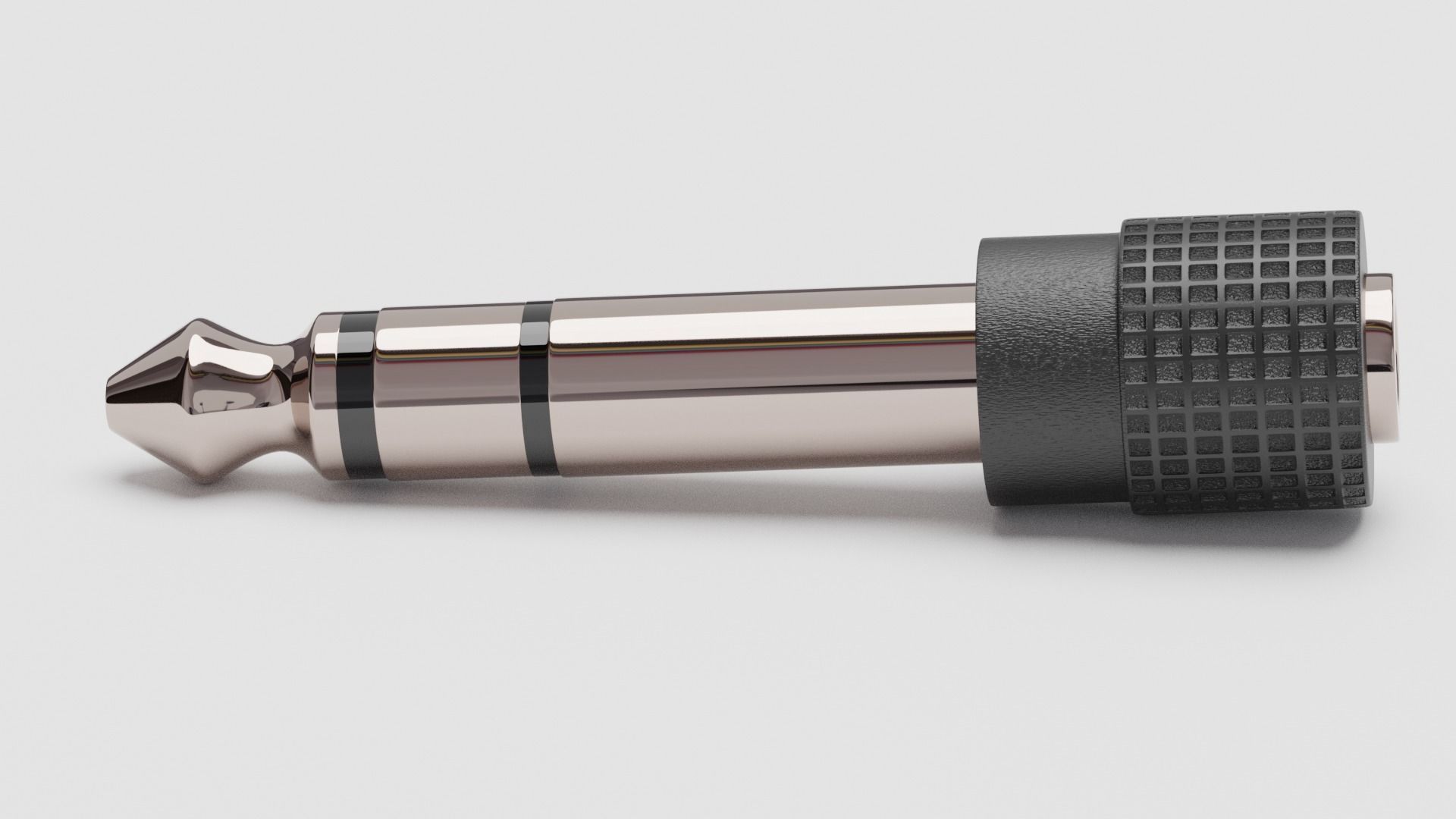 Stereo Plug Adapter - Blender free 3D model | CGTrader