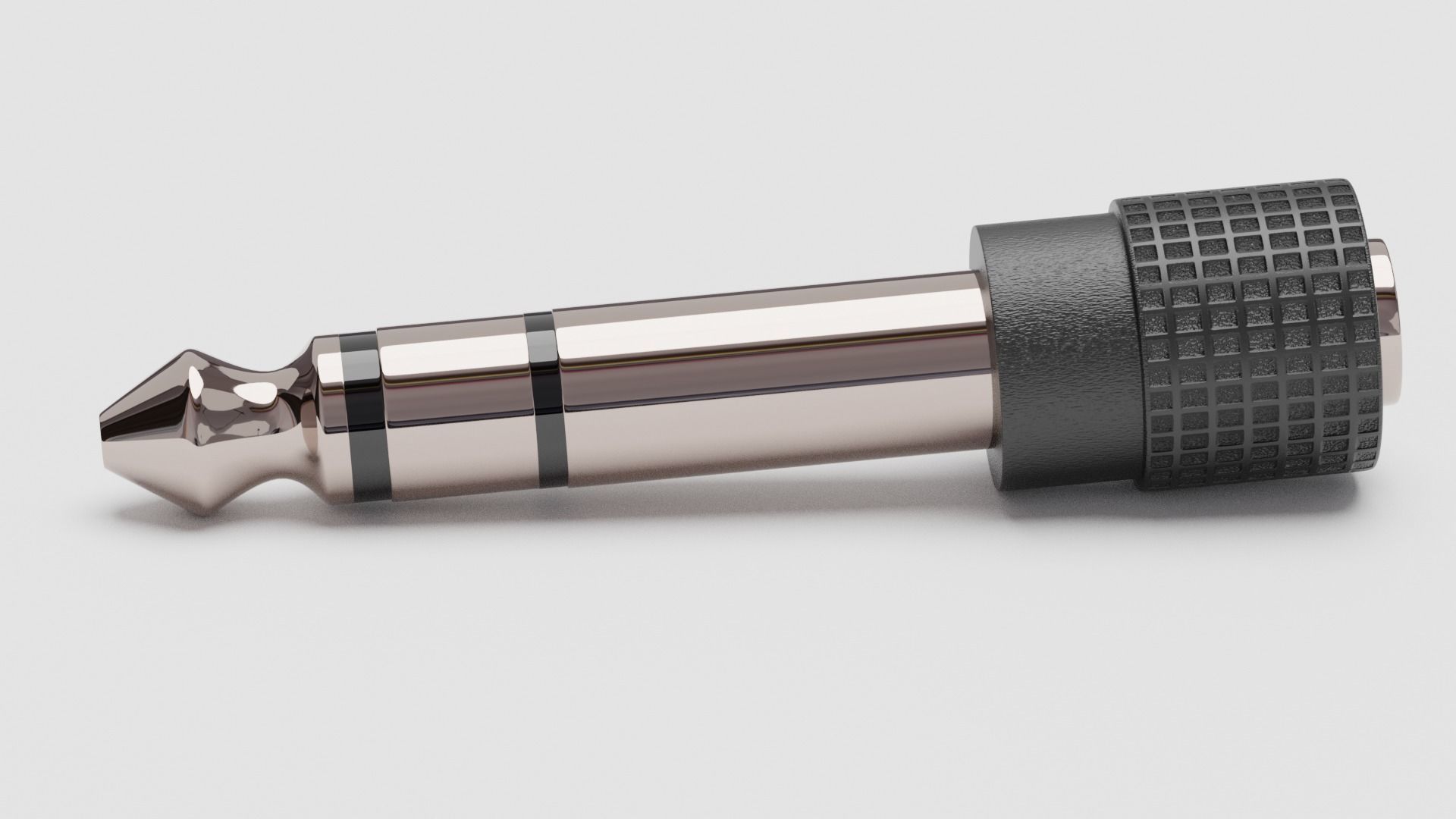 Stereo Plug Adapter - Blender free 3D model | CGTrader