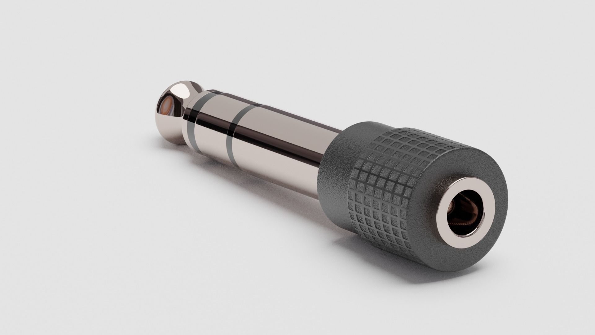 Stereo Plug Adapter - Blender free 3D model | CGTrader