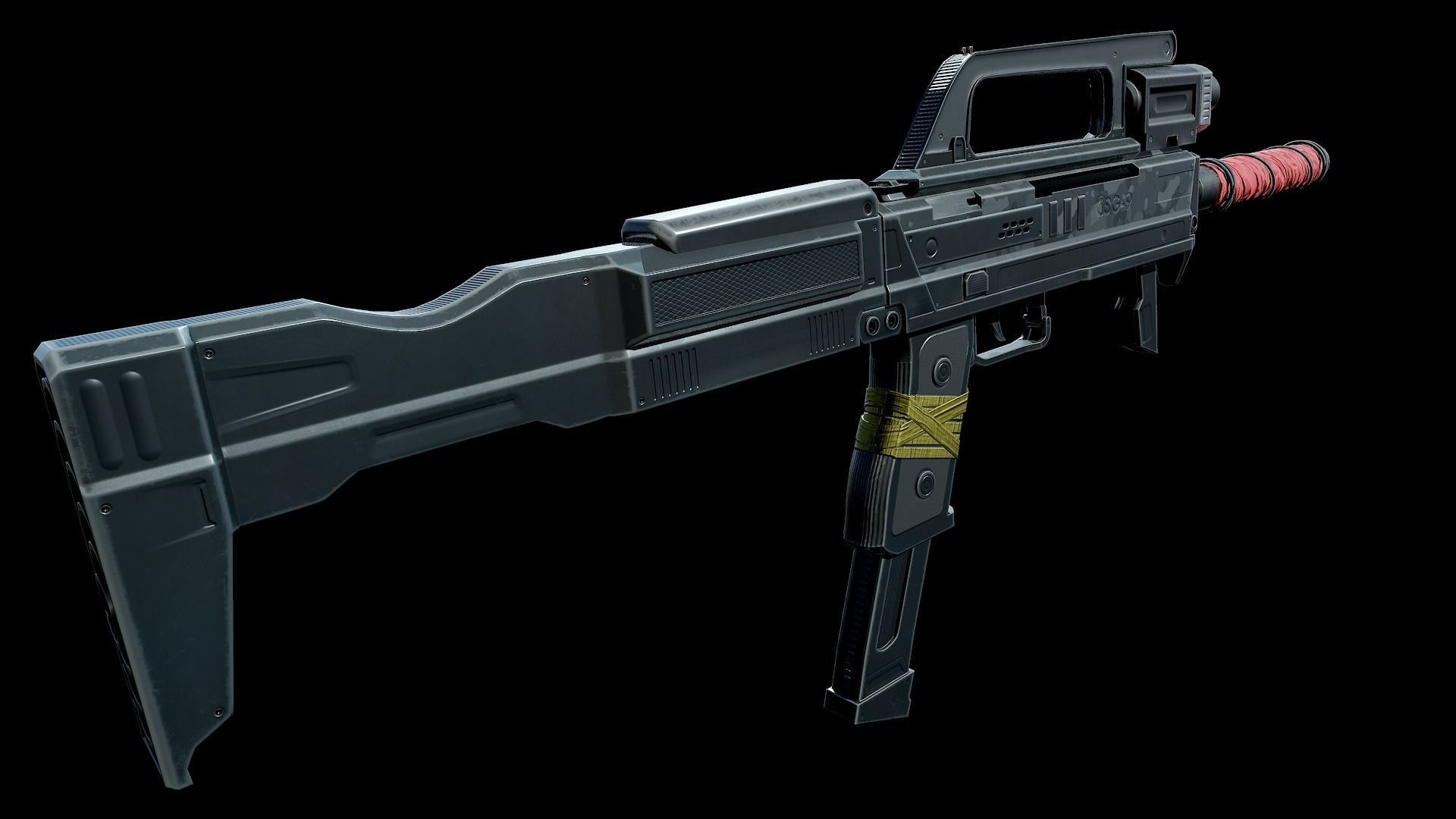 3D model FMG 9 - Sub-Machine Gun VR / AR / low-poly | CGTrader