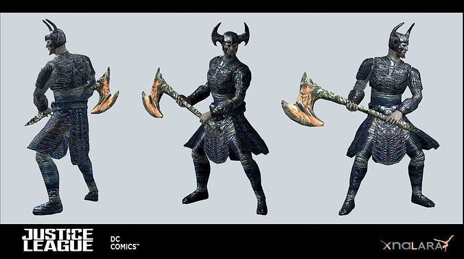 3D model Justice League - Steppenwolf VR / AR / low-poly | CGTrader