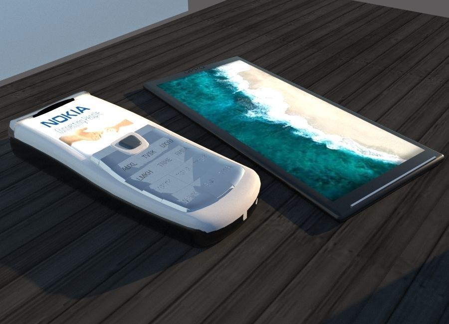 Mobile nokia cell phone free 3D model | CGTrader