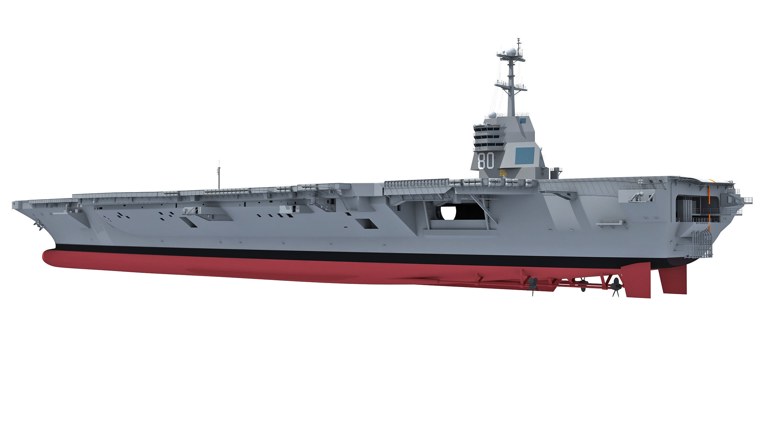 USS Enterprise CVN-80 Aircraft Carrier 3D model | CGTrader