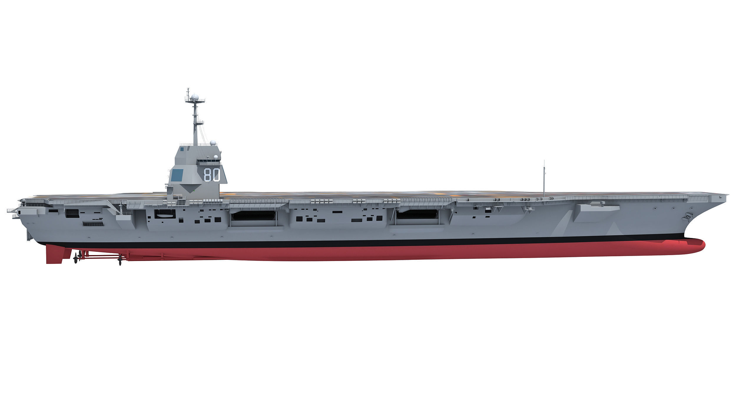 USS Enterprise CVN-80 Aircraft Carrier 3D model | CGTrader