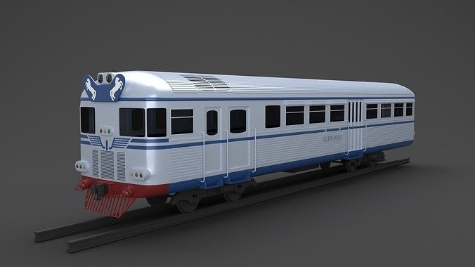 TRAIN KA KUDA PUTIH-MCDW 300 3D model | CGTrader