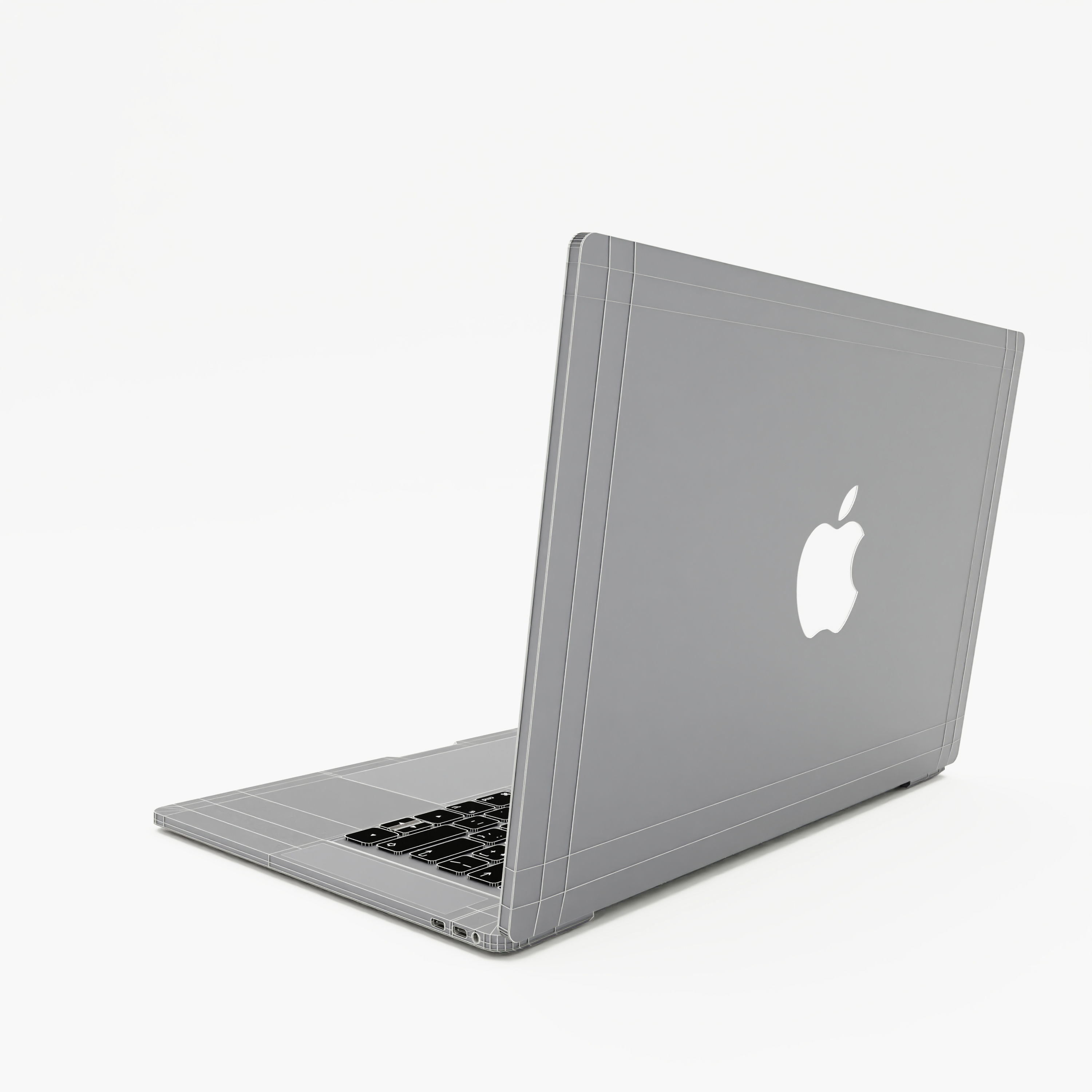 Apple Laptop free 3D model | CGTrader