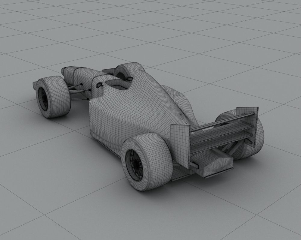 Formula 3D model | CGTrader