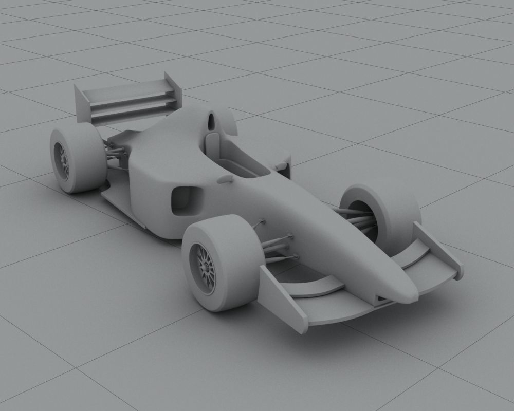 Formula 3D model | CGTrader