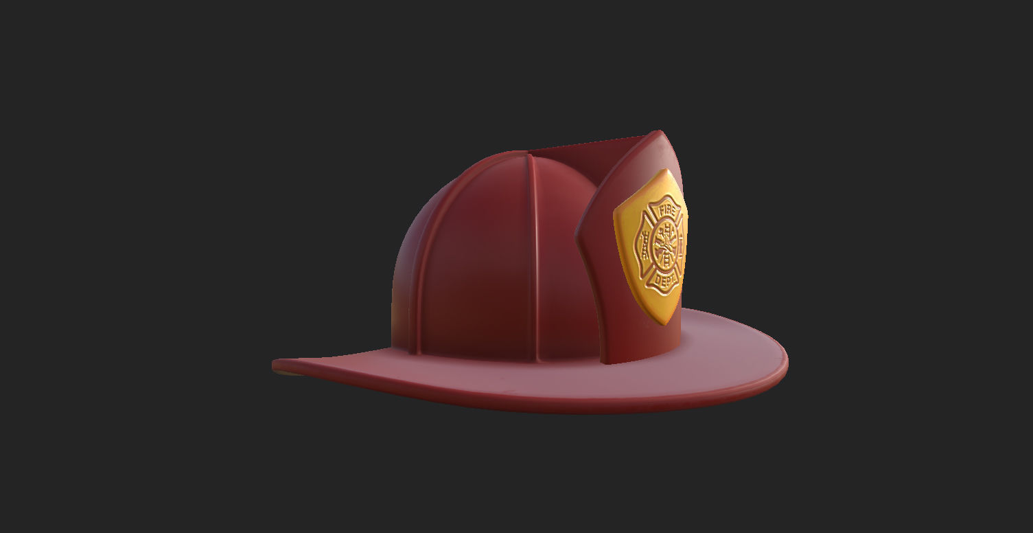Firefighter Helmet 3D model | CGTrader