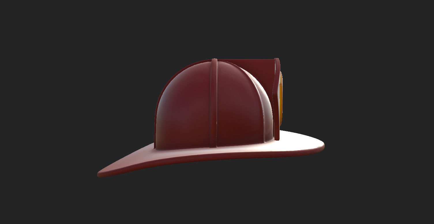 Firefighter Helmet 3D model | CGTrader