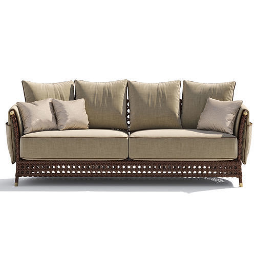 SAMUELE MAZZA Rigel sofa 3D model | CGTrader