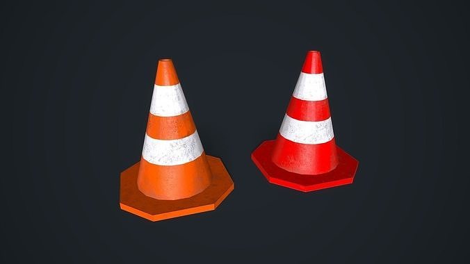 Traffic Cone free VR / AR / low-poly 3D model | CGTrader