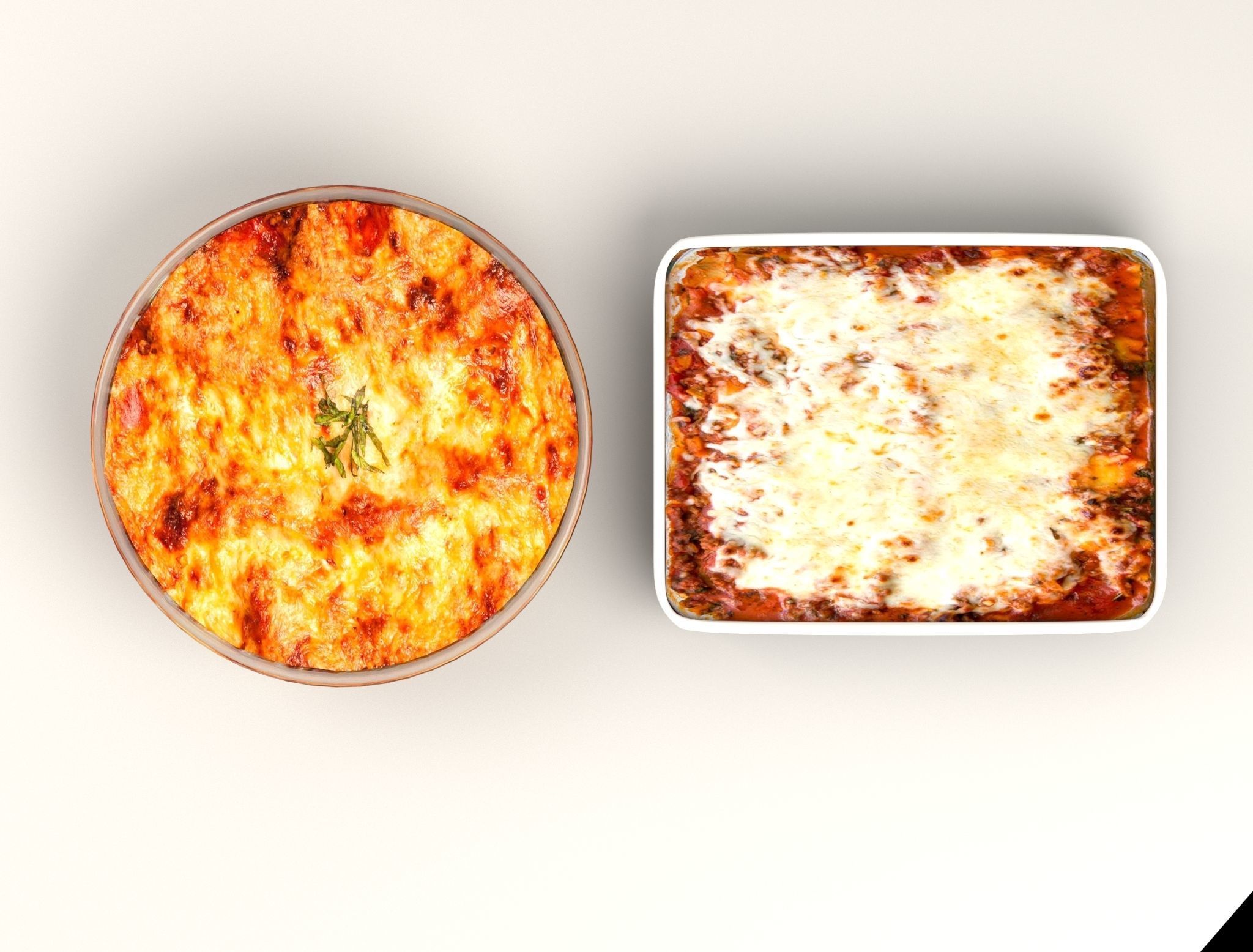 Lasagna 3D model | CGTrader