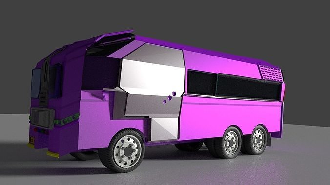 New Bus Model 3D model | CGTrader