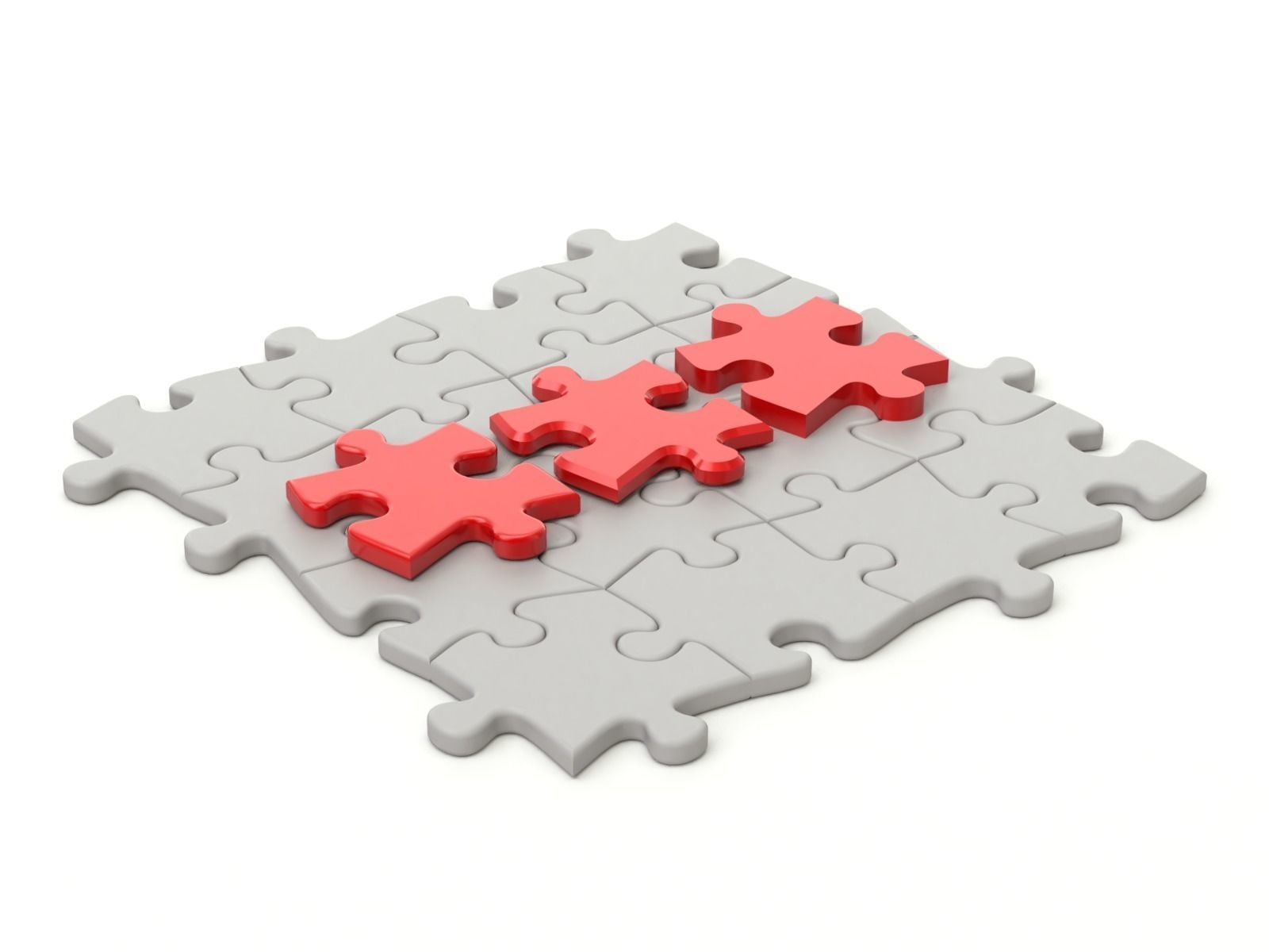 Repeatable jigsaw puzzle module 3D model | CGTrader