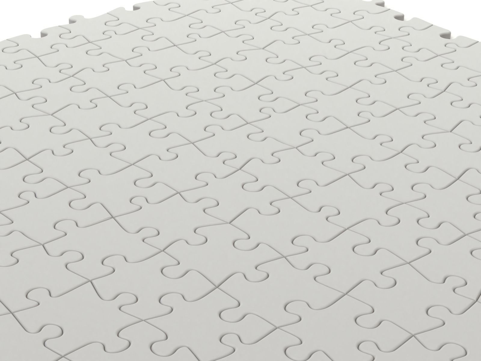 Repeatable jigsaw puzzle module 3D model | CGTrader