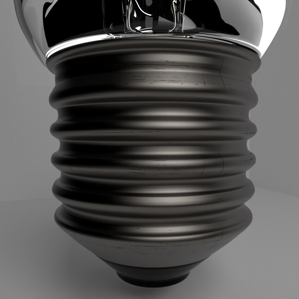 realistic lamp light bulb 3D model | CGTrader