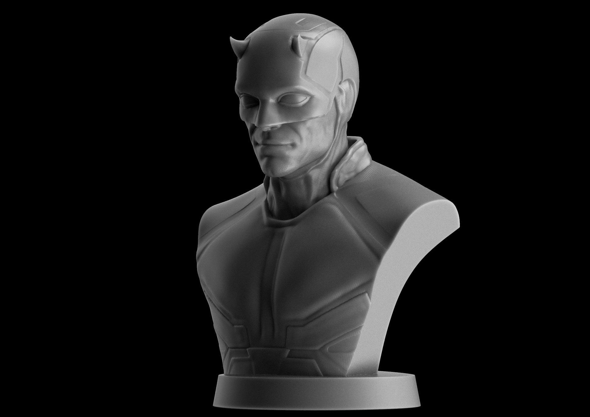Fake Daredevil - Bullseye Bust 3D model 3D printable | CGTrader
