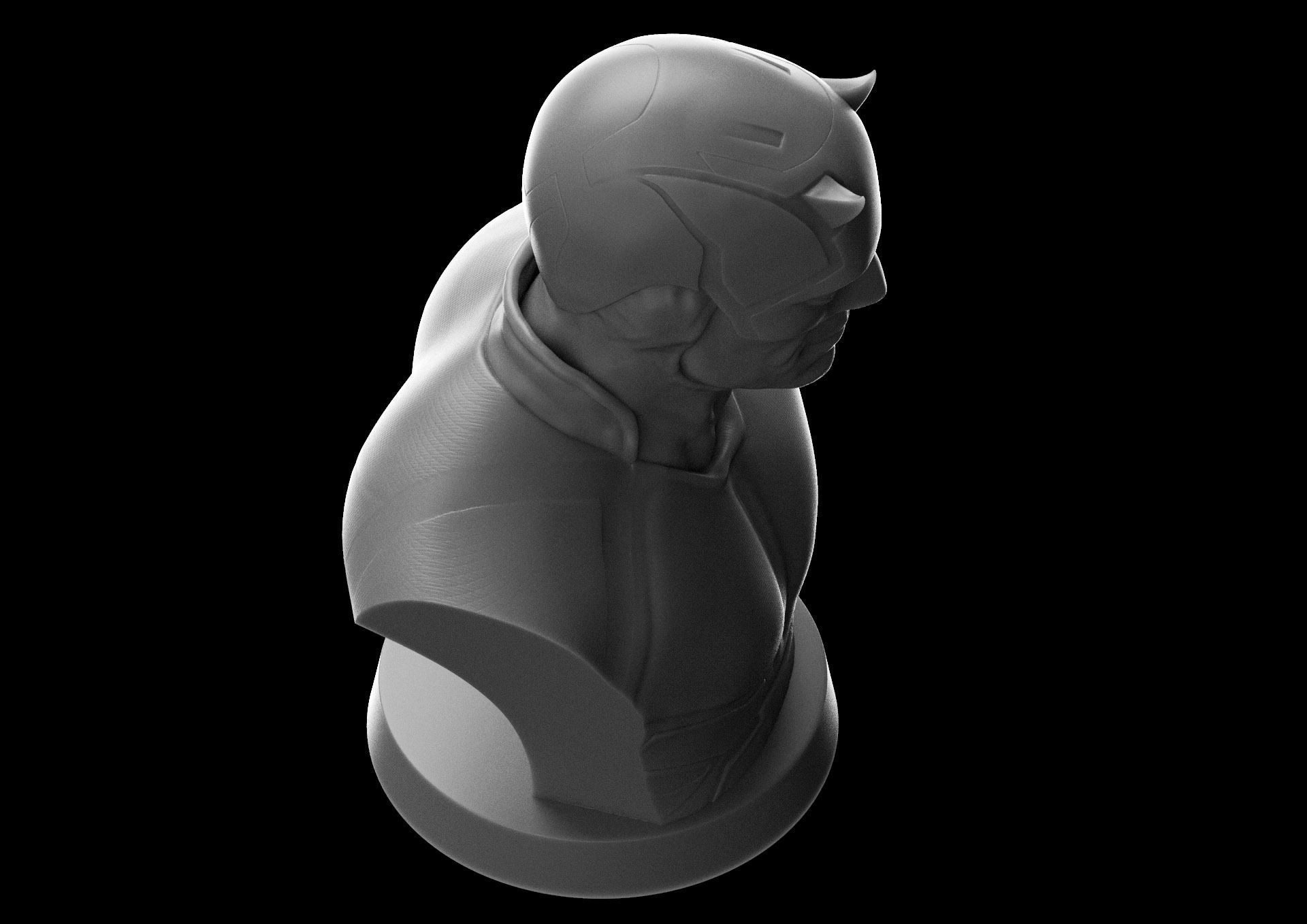 Fake Daredevil - Bullseye Bust 3D model 3D printable | CGTrader