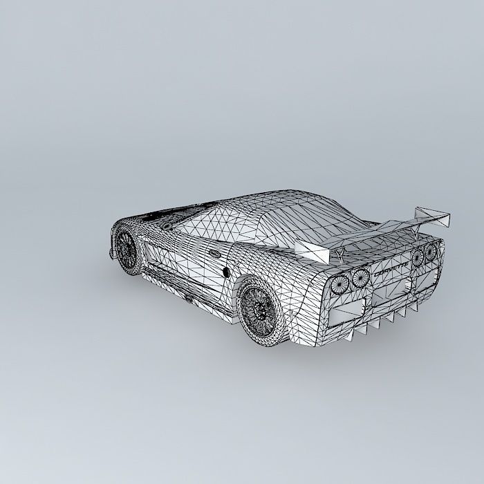 Chevrolet Corvette C5R 2002 free 3D model | CGTrader