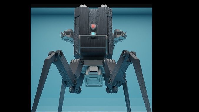 Concept bot free VR / AR / low-poly 3D model | CGTrader