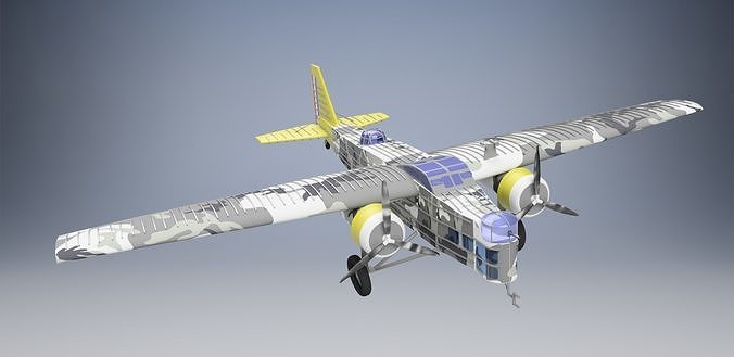 Bloch MB 200 3D model | CGTrader