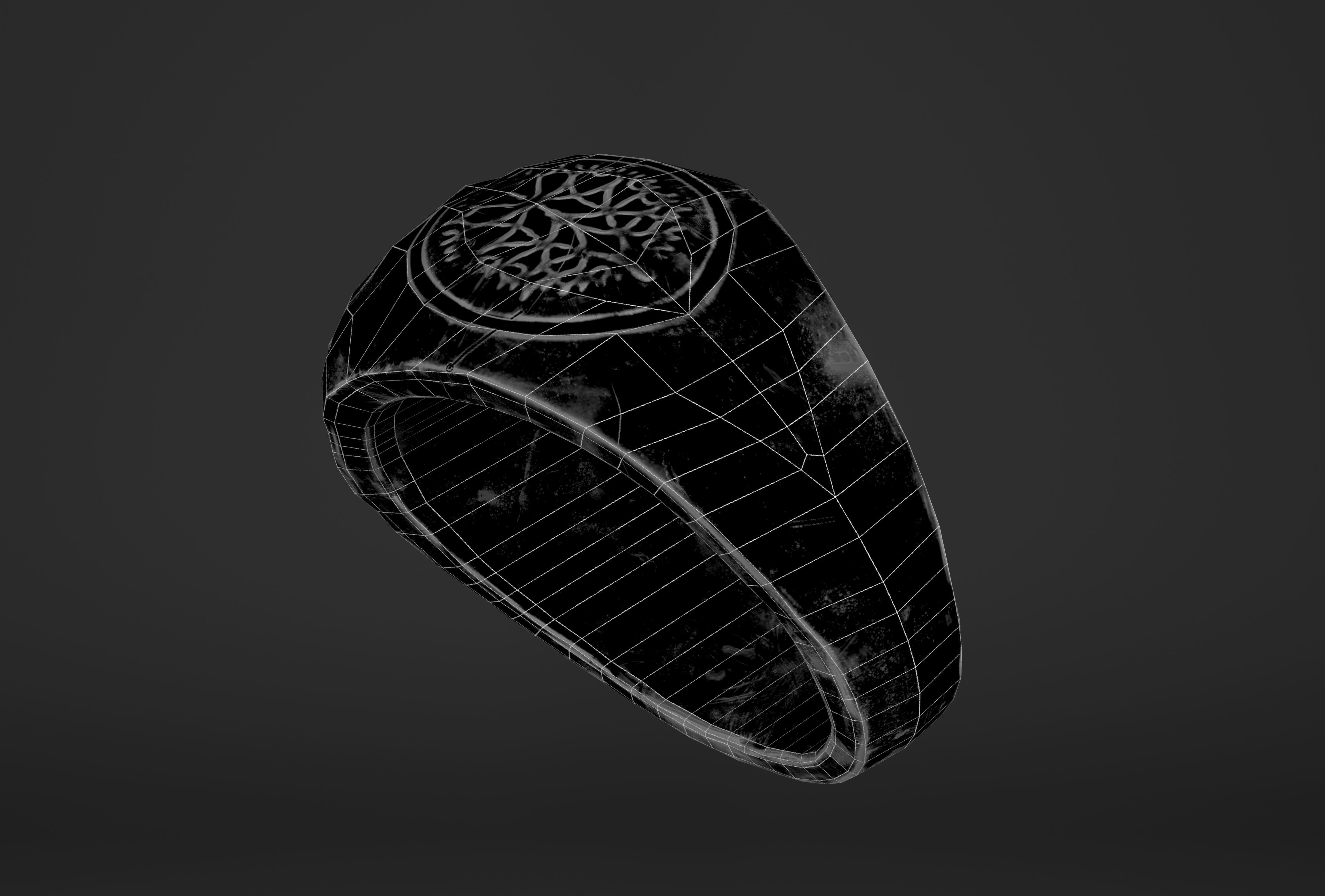 3D model Fire Power Ring VR / AR / low-poly | CGTrader