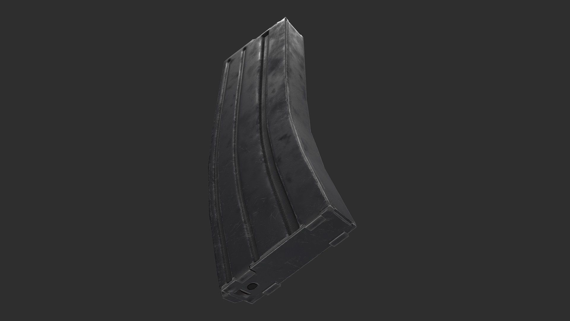 3D model AR MAG Assault Rifle M4 M16 AR15 556 45 STANAG 30 rounds Ammo ...