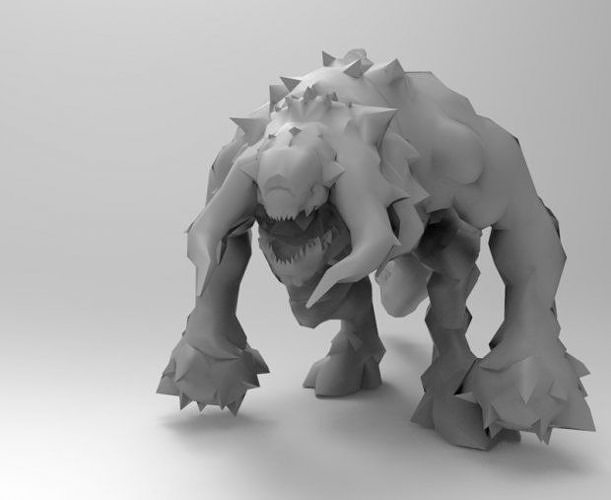 Guardian hell from Doom 3 3D model | CGTrader