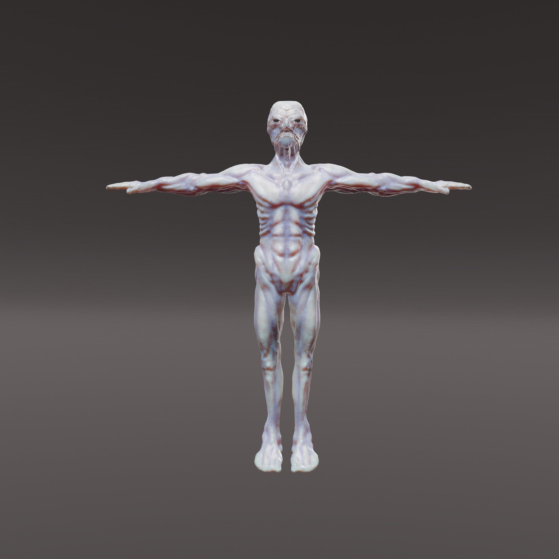 Alien Monster 3D model rigged | CGTrader