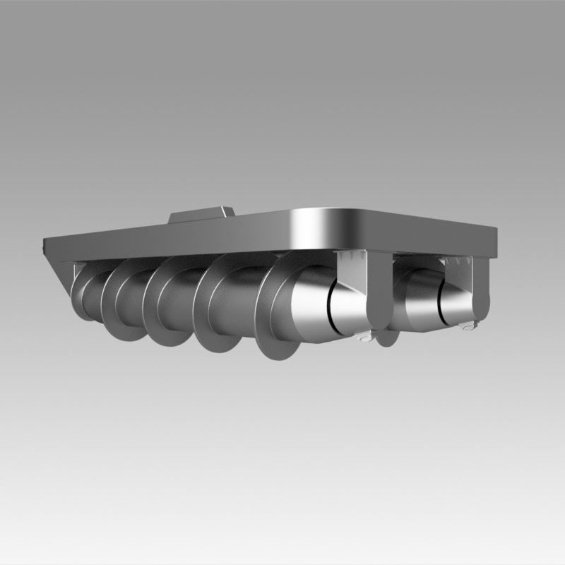 Screw Track kit 3D model | CGTrader