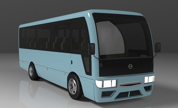 Nissan Civilian 3D model | CGTrader