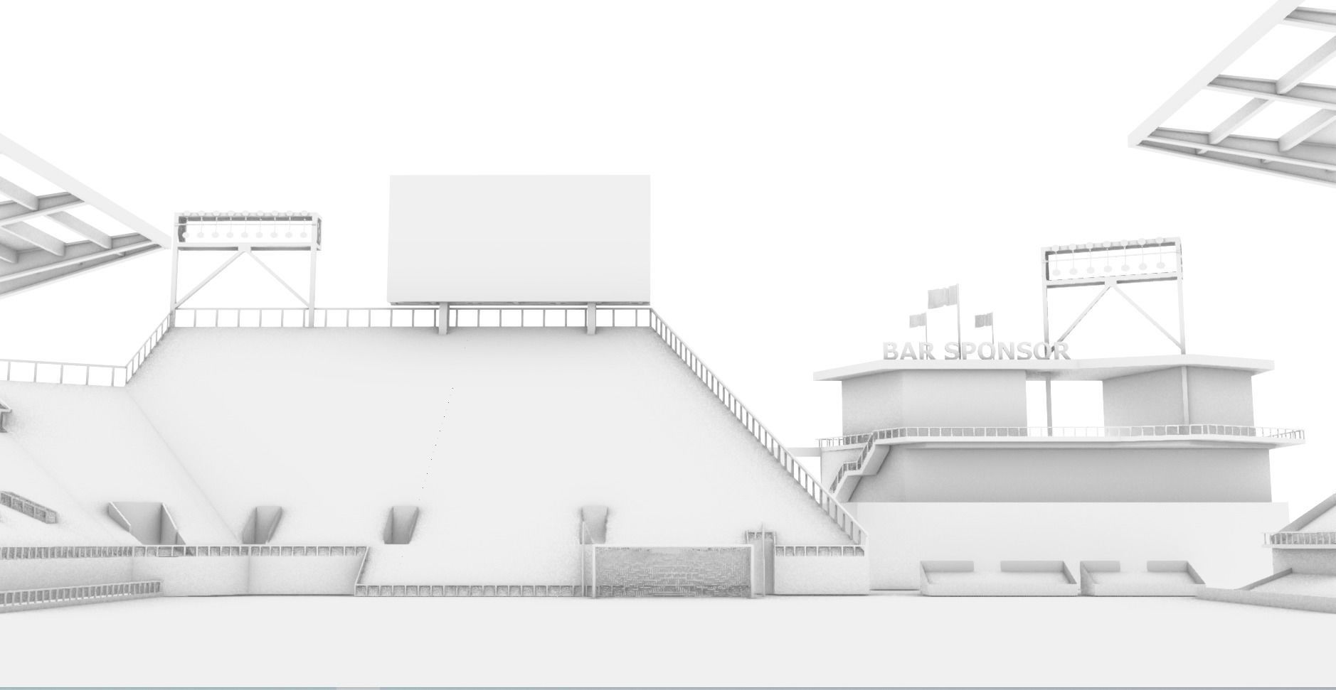 3D model Audi Field DC Stadium VR / AR / low-poly | CGTrader