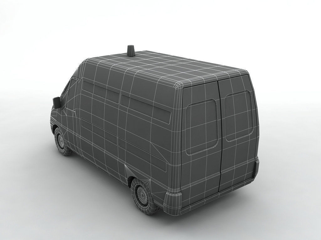 3D model Citreon Jumper Van VR / AR / low-poly | CGTrader
