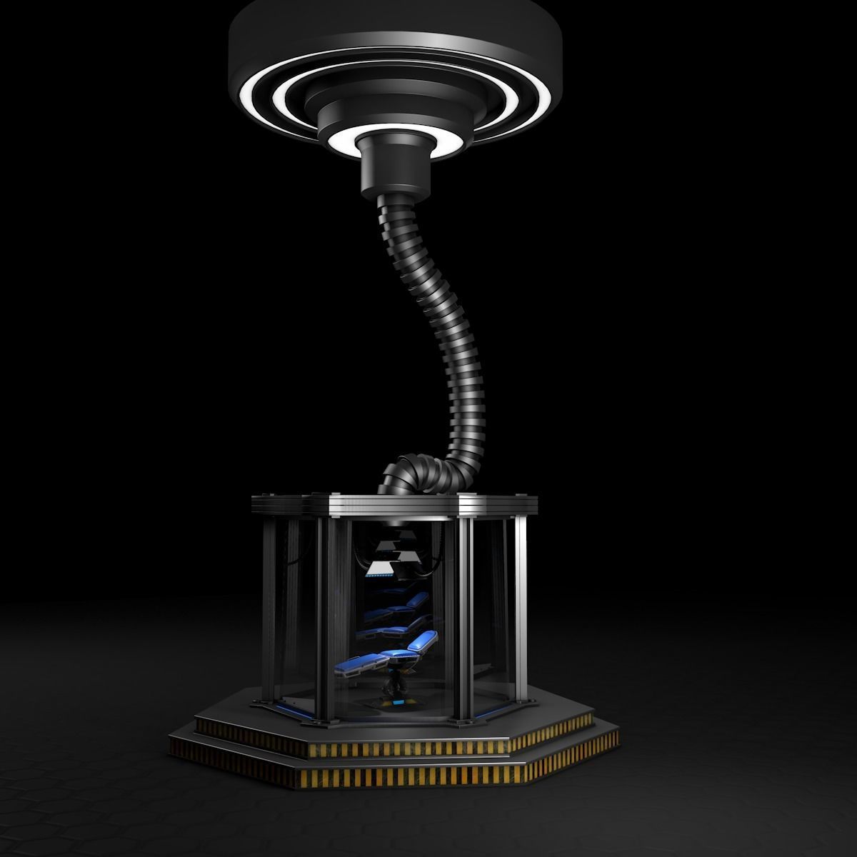 Medical Chamber 3D model | CGTrader