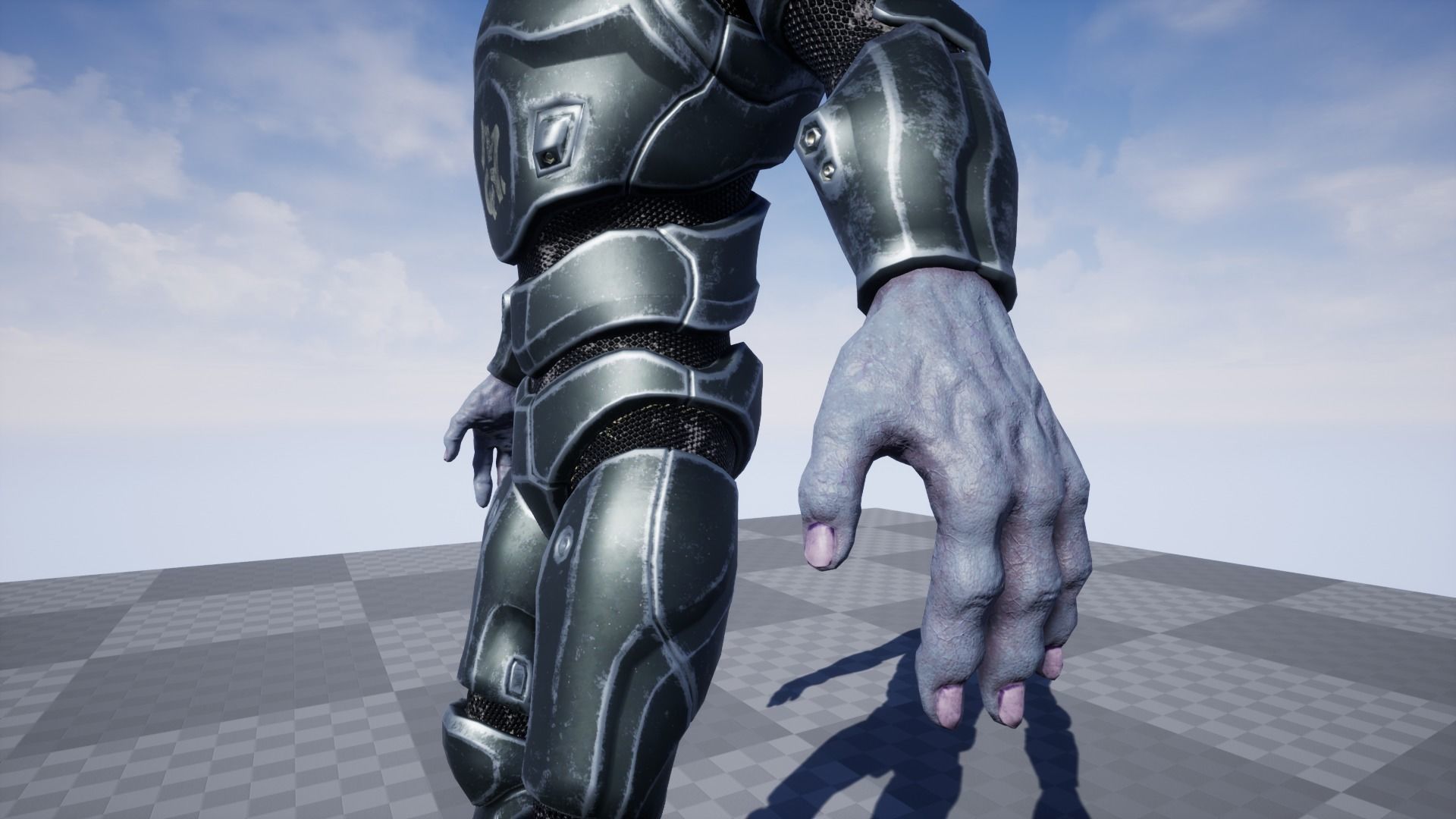 3D model Alien in armored suit VR / AR / low-poly rigged | CGTrader