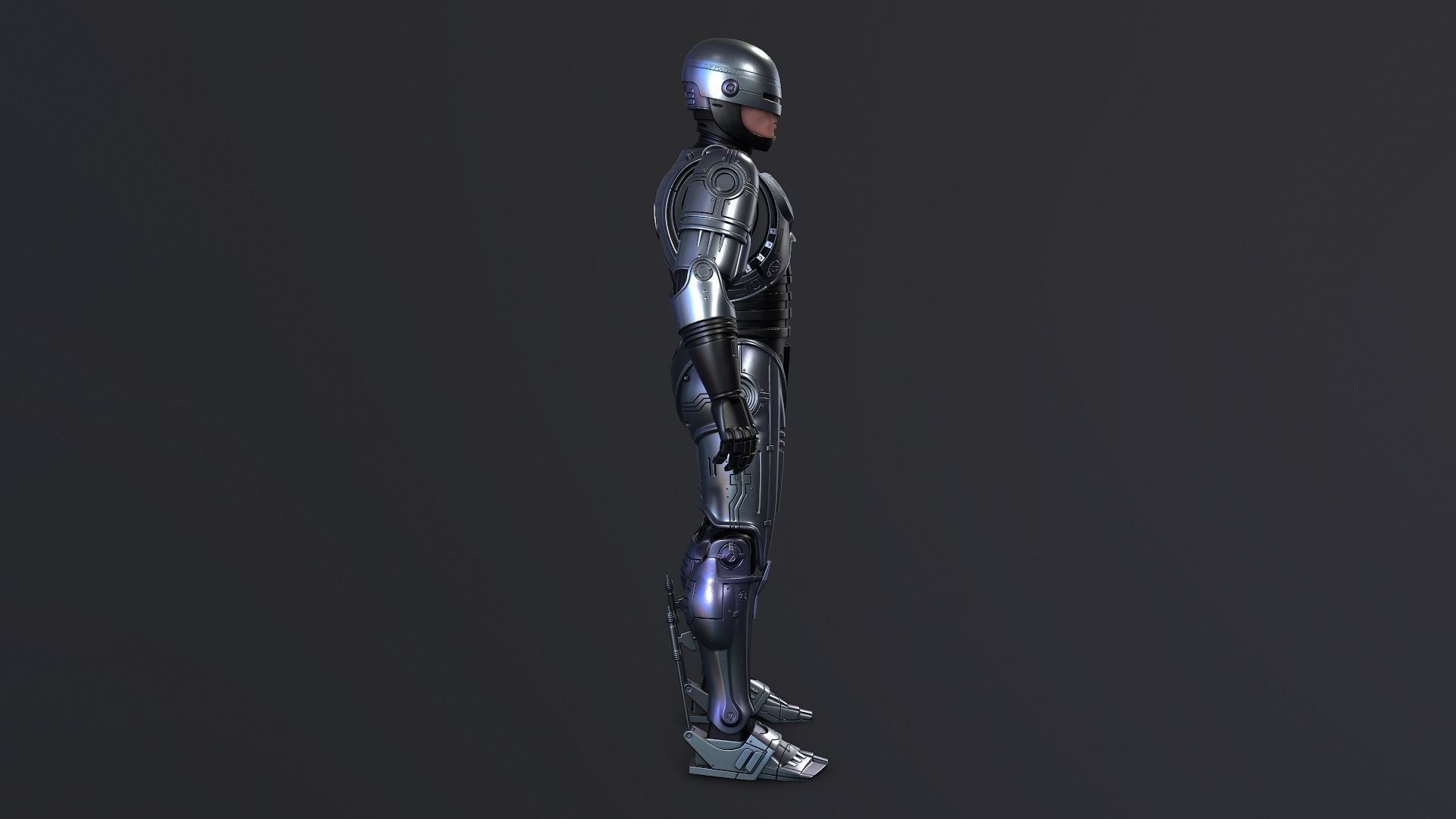 3D model Robocop Low-poly VR / AR / low-poly | CGTrader